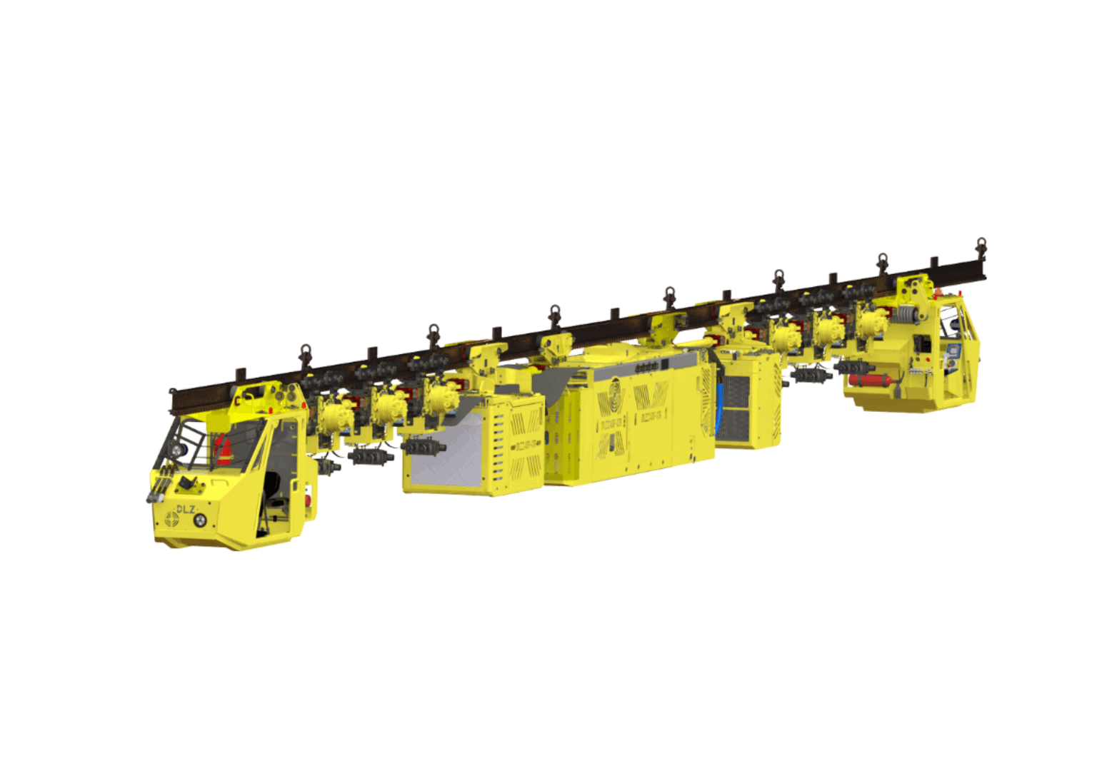 Diesel Locomotives | Monorail | Products | Ferrit - Global Mining Solutions